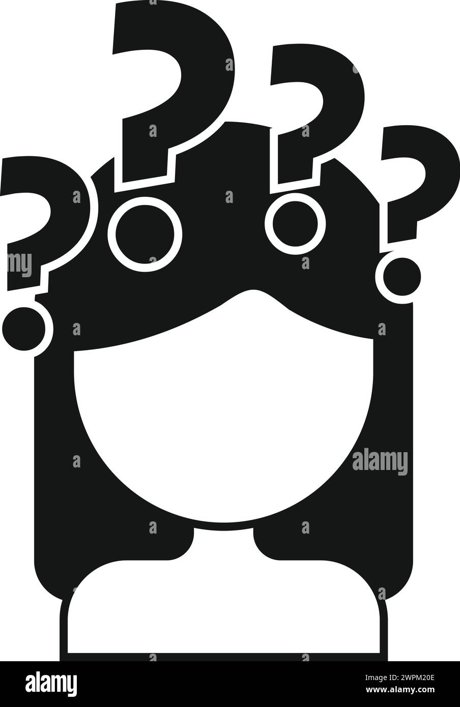 Menopause Female Question Icon Simple Vector Swing Body Flash Hot