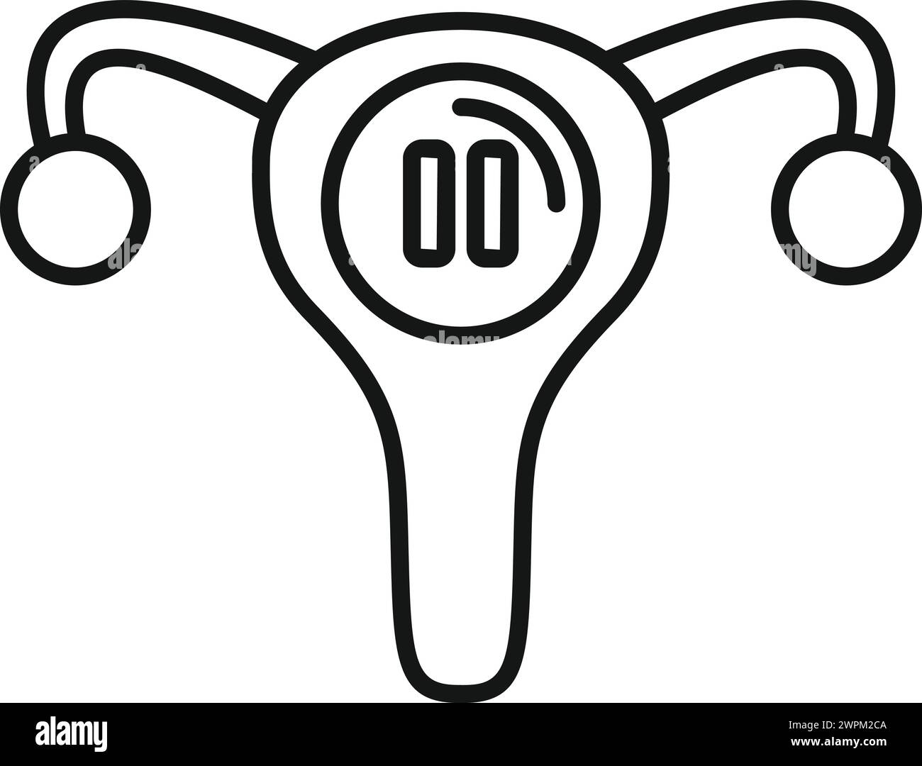 Menopause Sweat Icon Outline Vector Wife Life Female Age Cycle