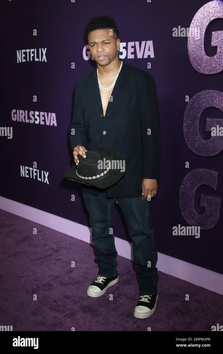 New York, NY, USA. 7th Mar, 2024. Jeremiah Craft at Netflix's Girls5eva ...