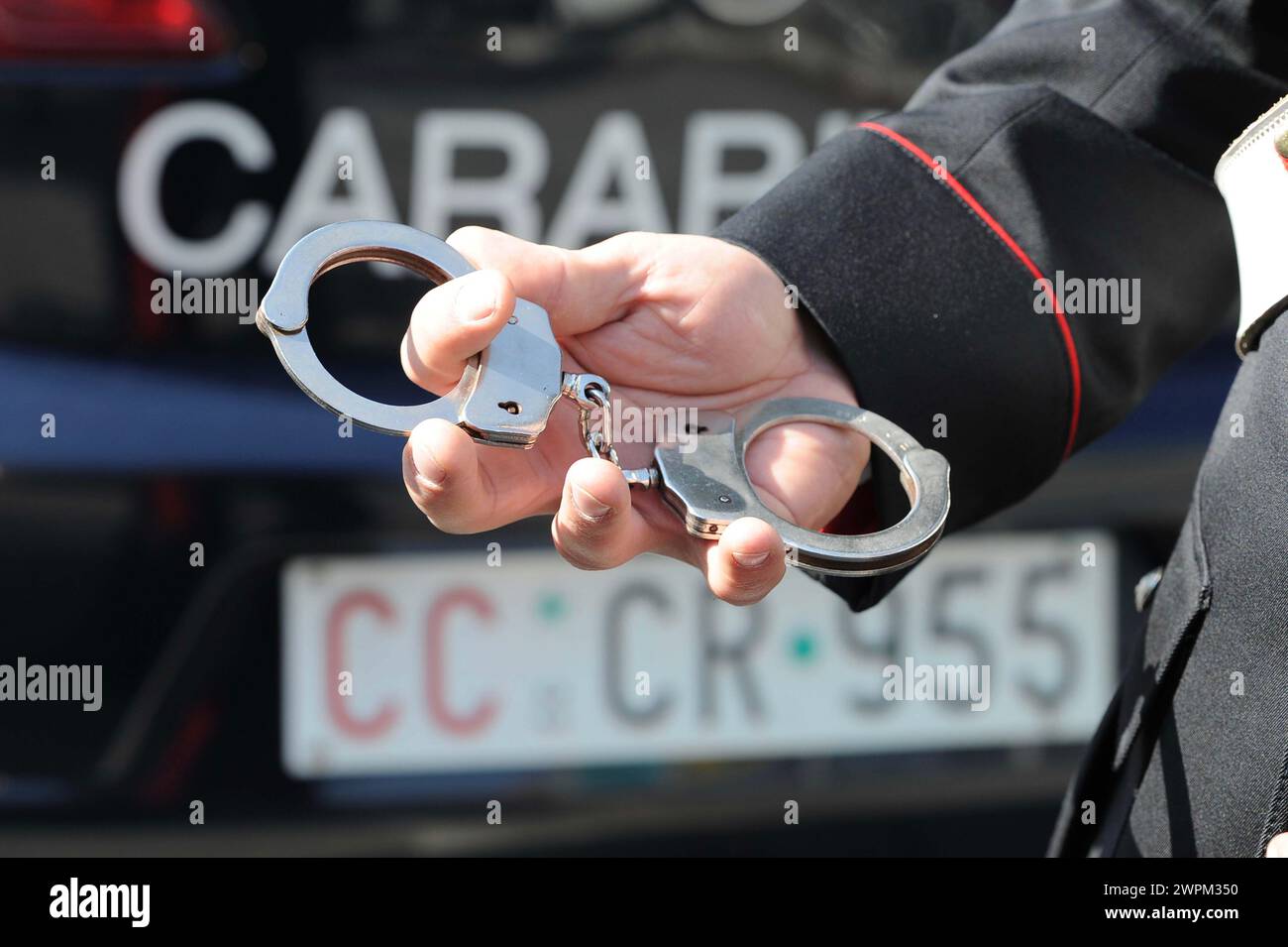 Carabinieri, arma dei carabinieri posto di blocco Stock Photo - Alamy