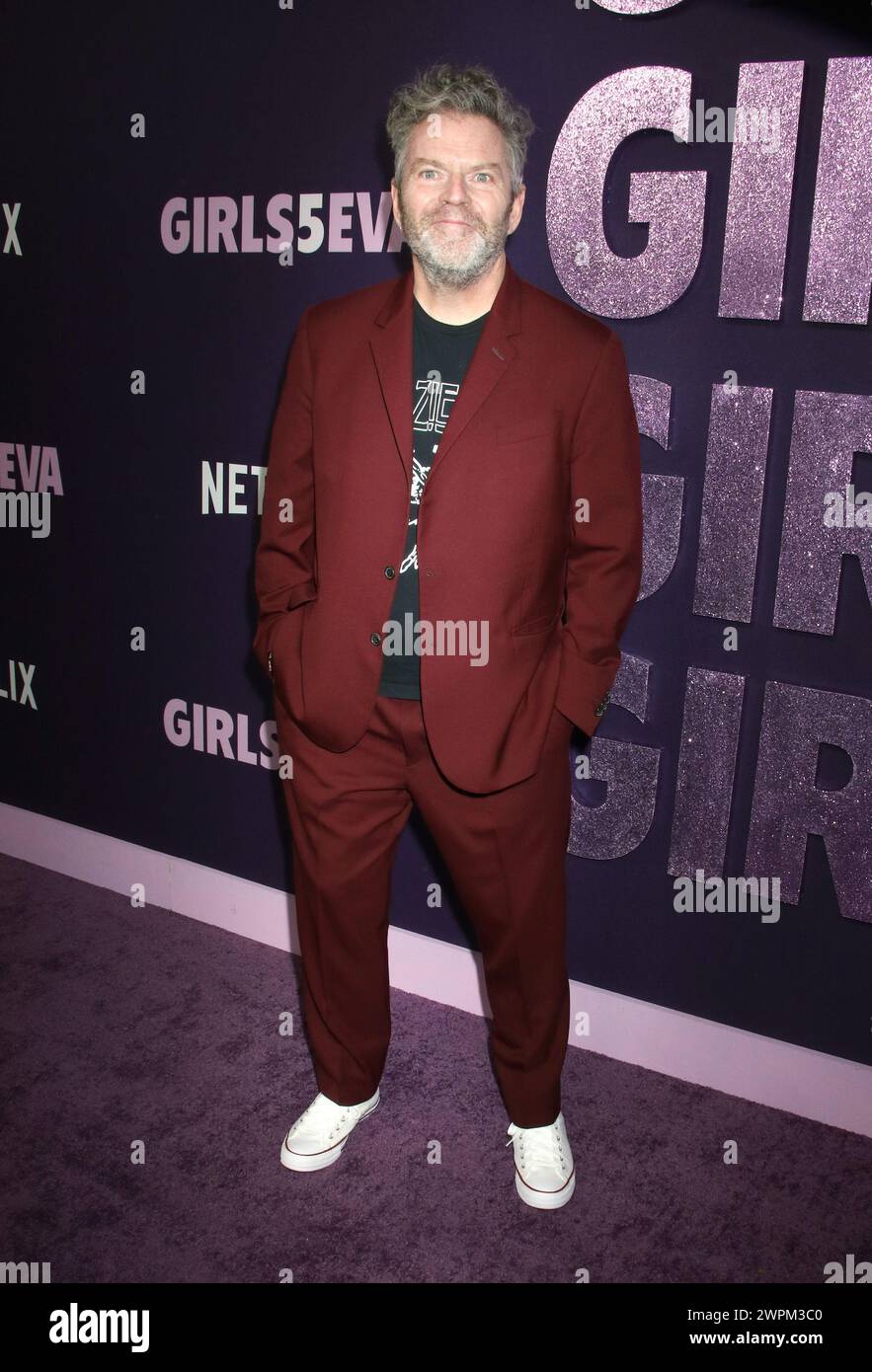 New York, NY, USA. 7th Mar, 2024. Dave Holmes at Netflix's Girls5eva ...