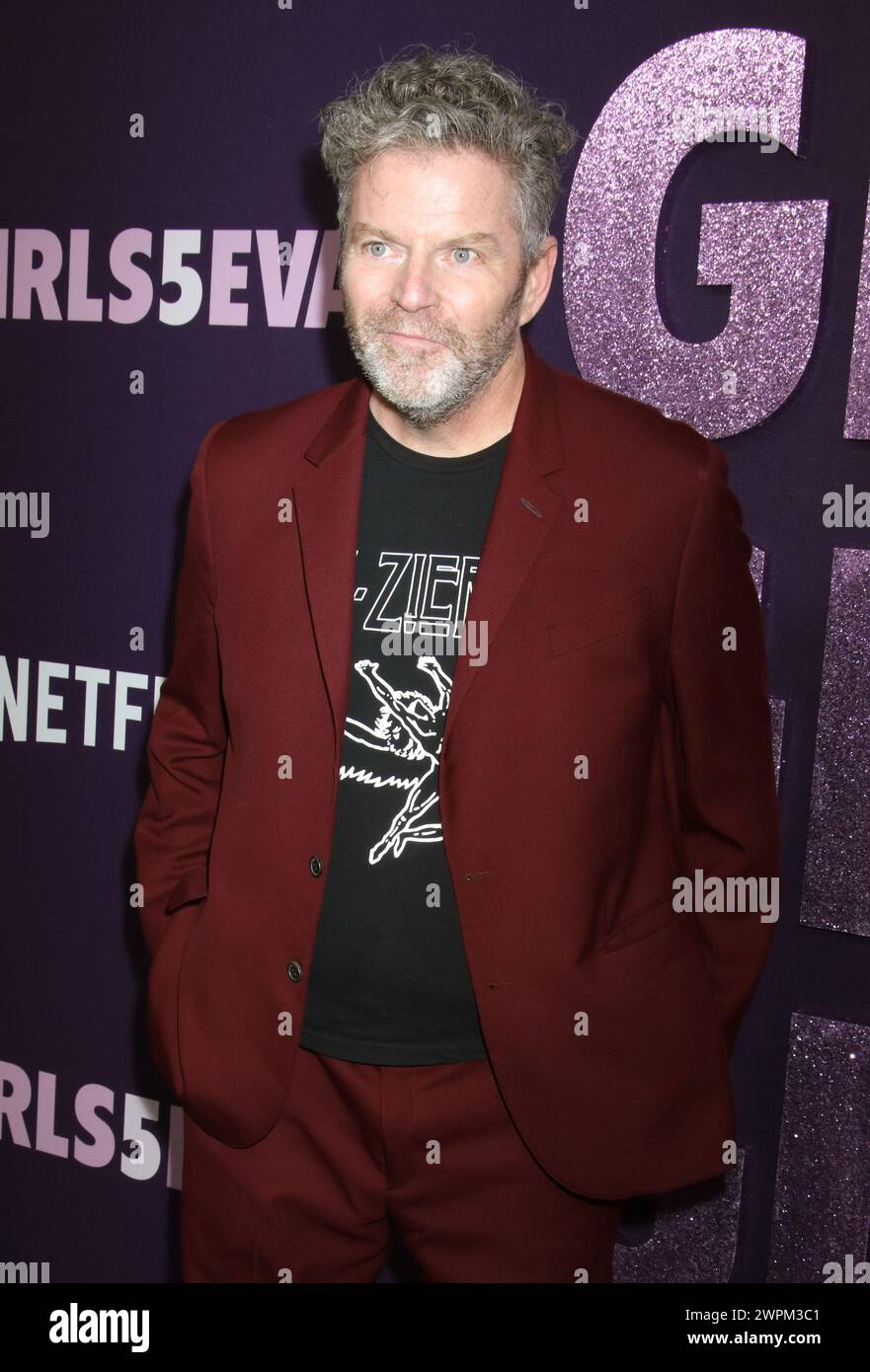 New York, NY, USA. 7th Mar, 2024. Dave Holmes at Netflix's Girls5eva ...