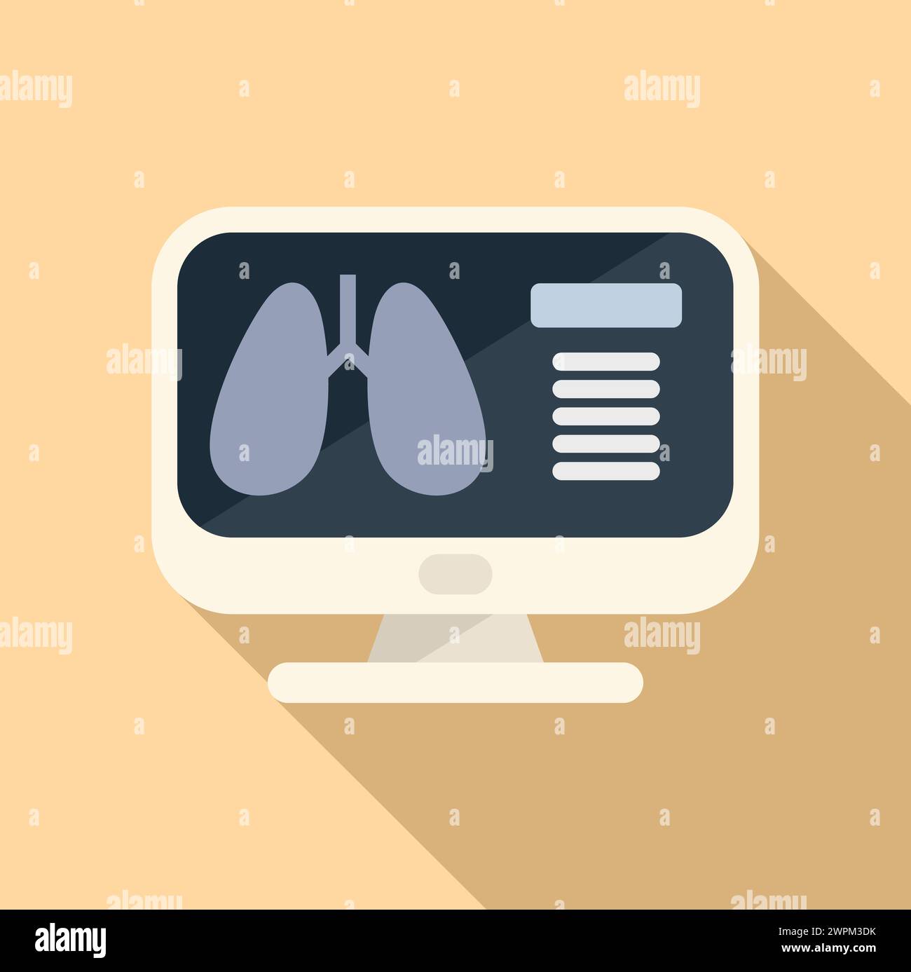 Doctor radiograph lung Stock Vector Images - Alamy