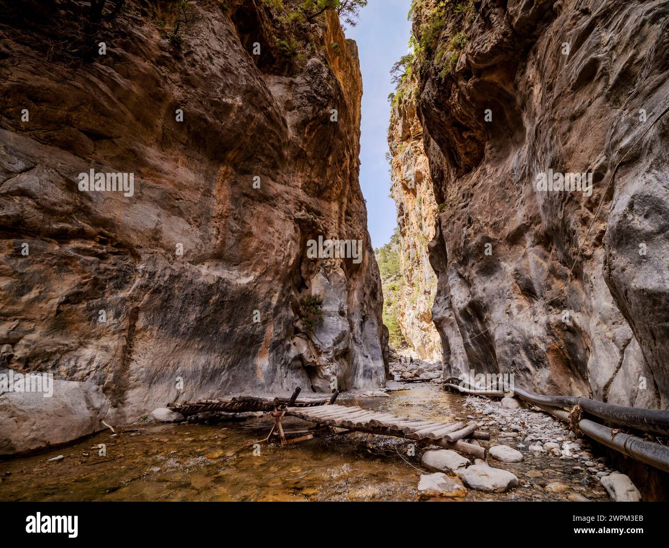 The Gates, Samaria Gorge, Chania Region, Crete, Greek Islands, Greece ...