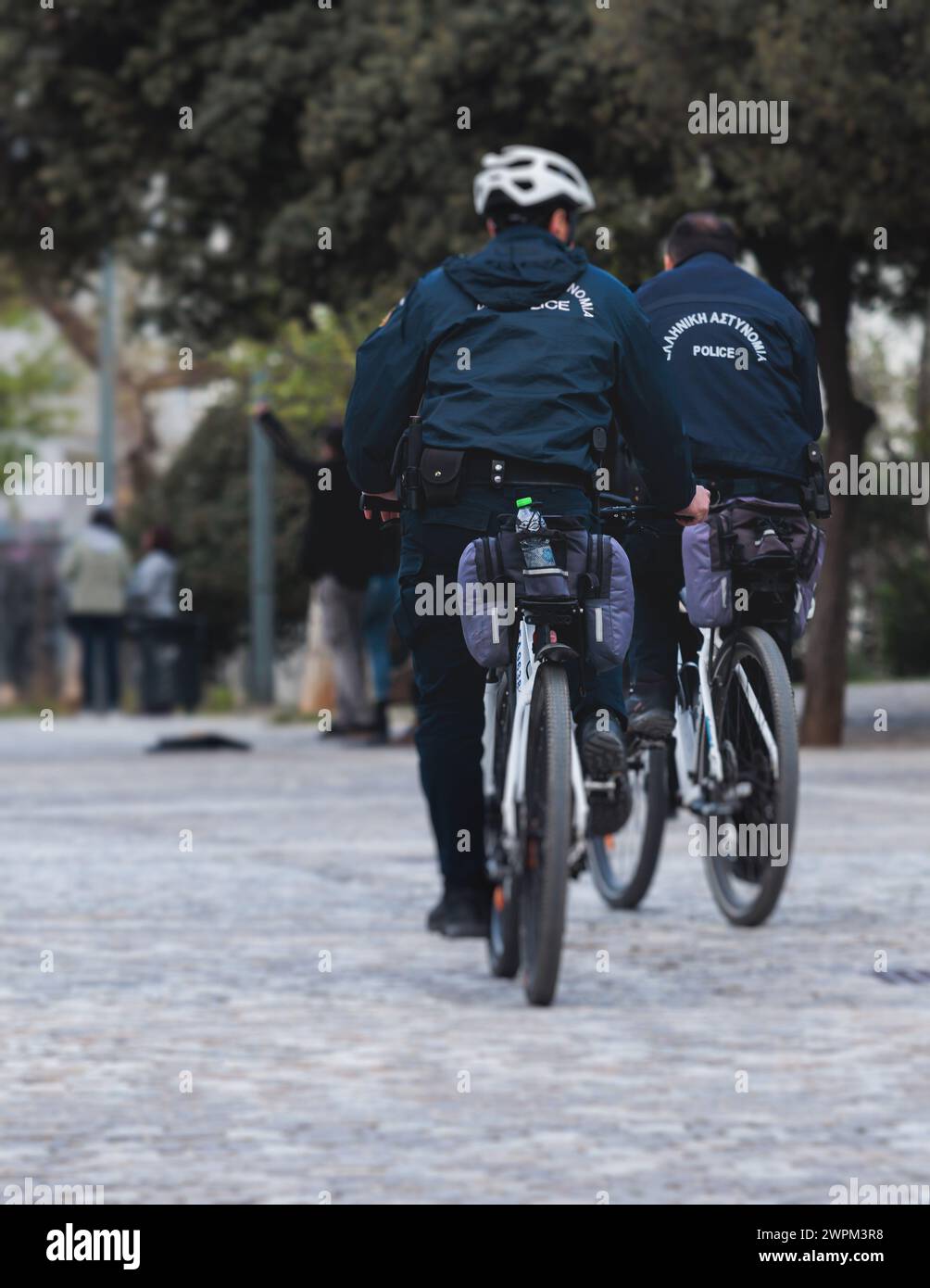 Hellenic police motorcycle hi-res stock photography and images - Alamy