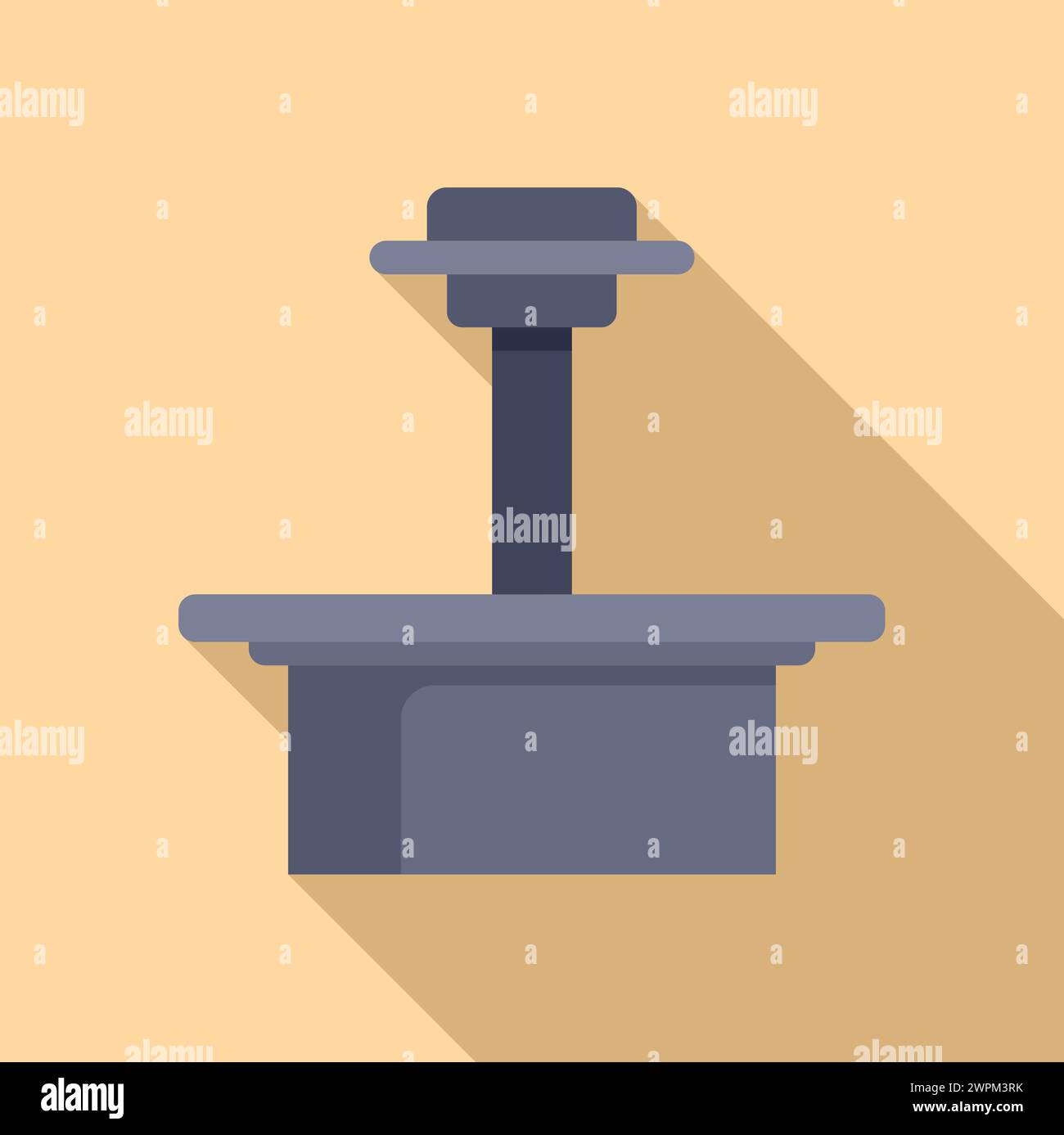 Clinic person device icon flat vector. Xray image. Individual client ...