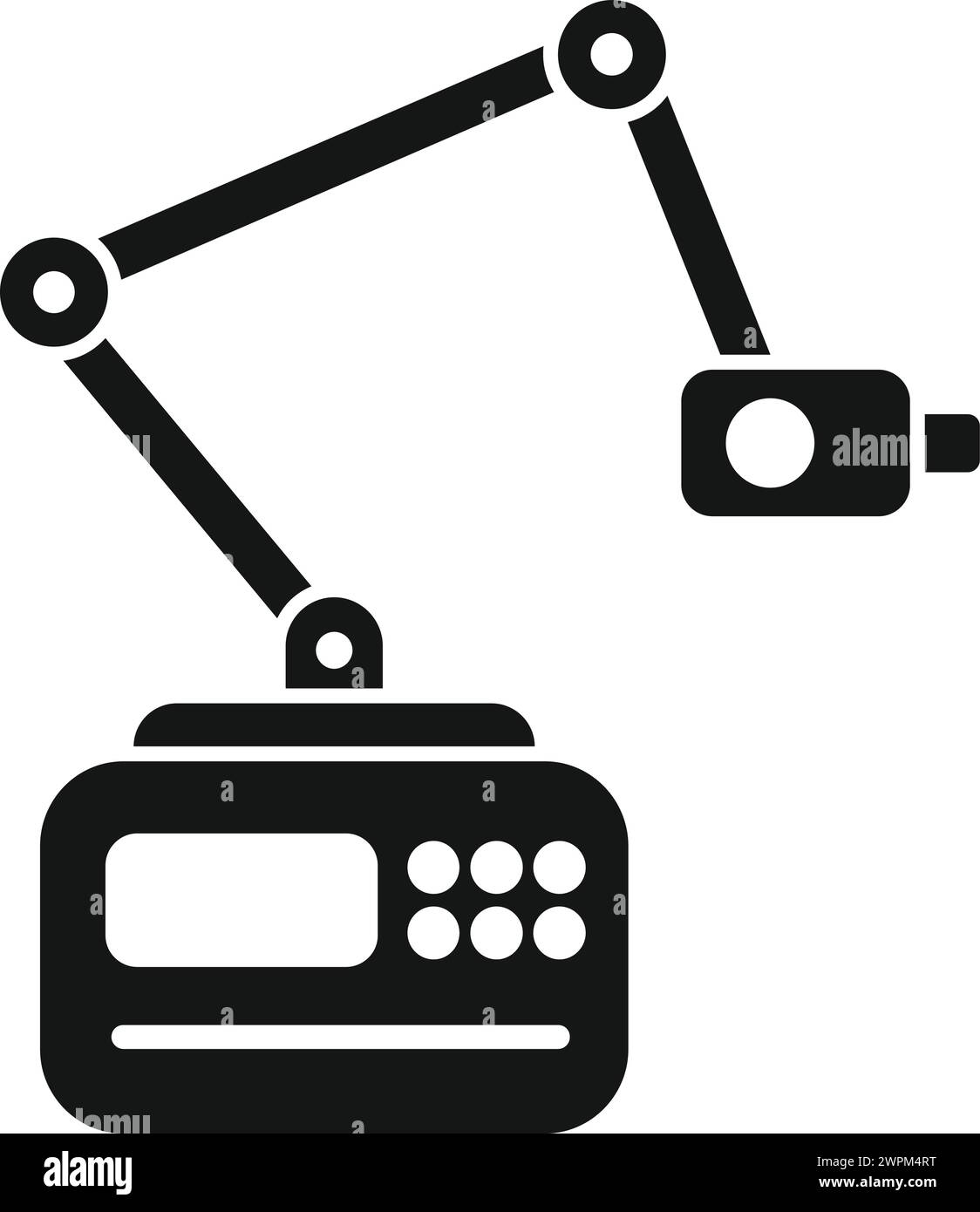 Examination scan icon simple vector. Checkup body Xray. Person scan ...