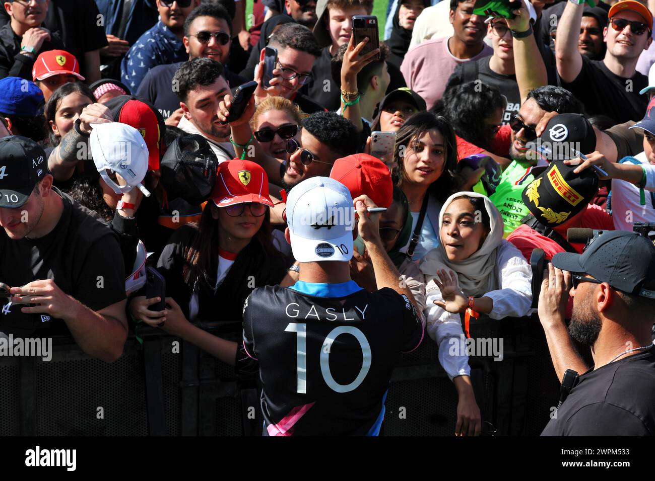 Jeddah, Saudi Arabia. 08th Mar, 2024. Pierre Gasly (FRA) Alpine F1 Team ...