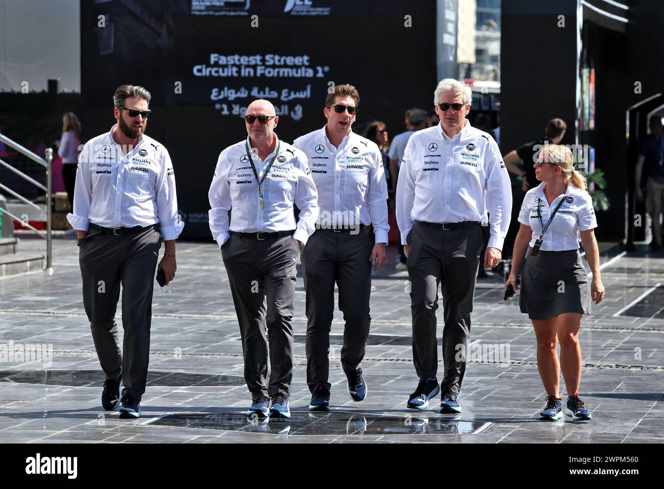 Jeddah, Saudi Arabia. 08th Mar, 2024. James Vowles (GBR) Williams ...