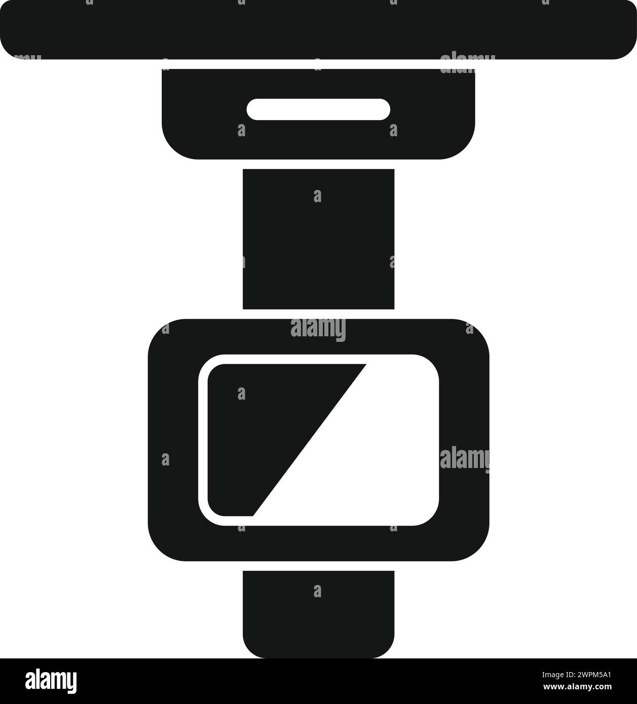 Client health image icon simple vector. Xray equipment. Operating ...