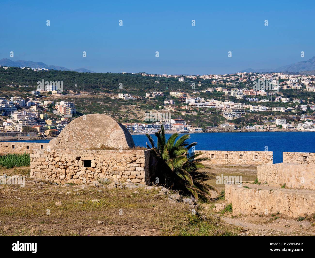 Venetian Fortezza Castle, City of Rethymno, Rethymno Region, Crete ...