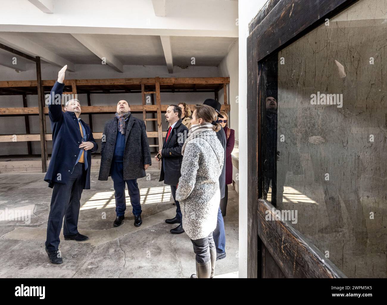 Terezin, Czech Republic. 08th Mar, 2024. Culture Minister Martin Baxa ...