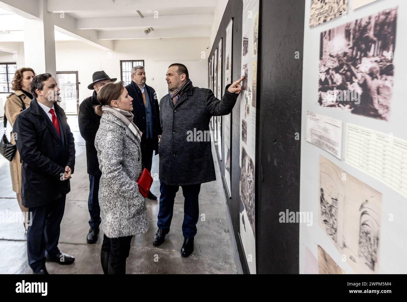 Terezin, Czech Republic. 08th Mar, 2024. Culture Minister Martin Baxa ...