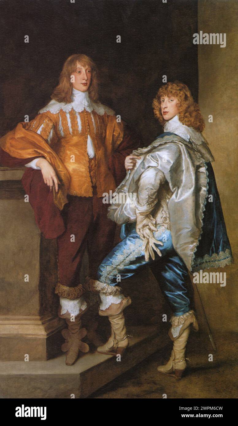 Anthony van Dyck, Lord John Stuart und sein Bruder Lord Bernard Stuart ...