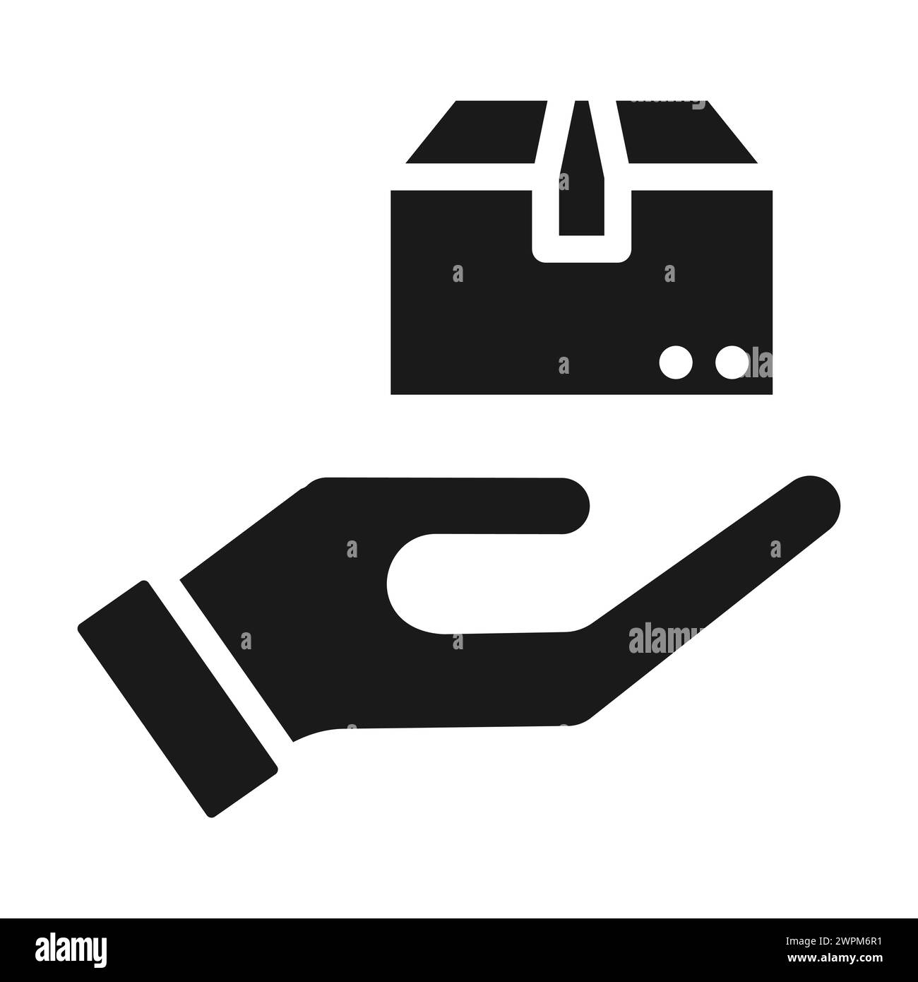 Start delivery box Stock Vector Images - Alamy