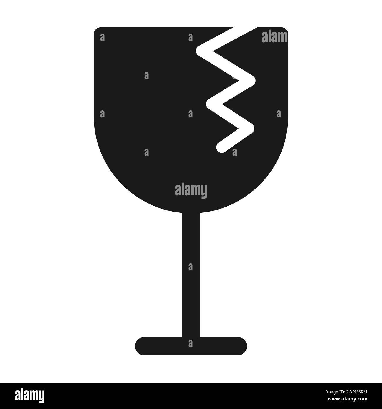 Fragile label box Black and White Stock Photos & Images - Alamy