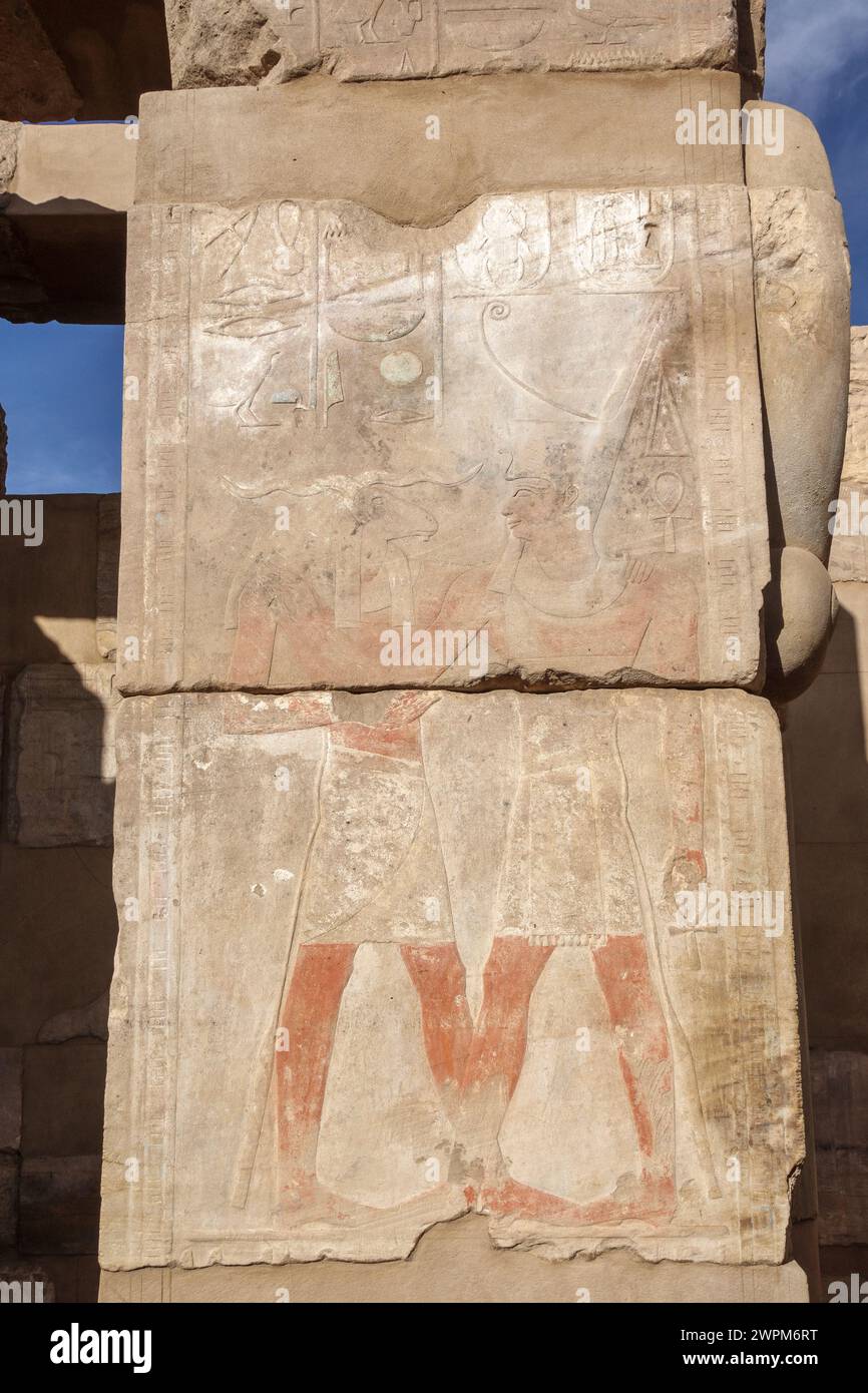 The ruins of Ancient Yebu, Elephantine Island, Aswan, Egypt Stock Photo ...