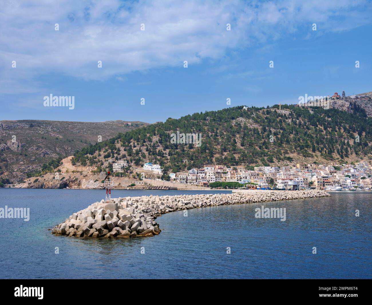 Pothia Kalymnos Town, Kalymnos Island, Dodecanese, Greek Islands ...