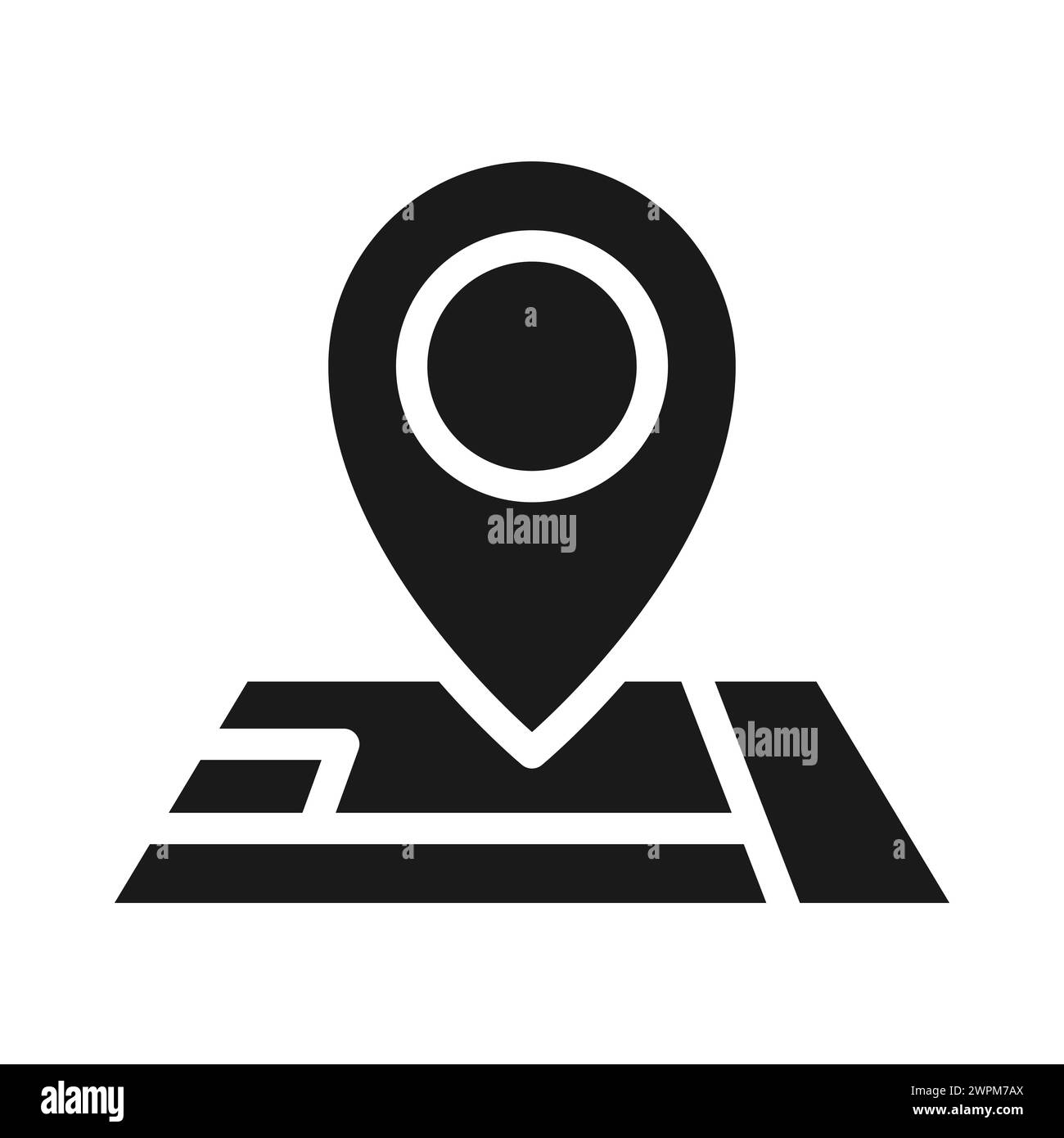 Map and location Black and White Stock Photos & Images - Alamy