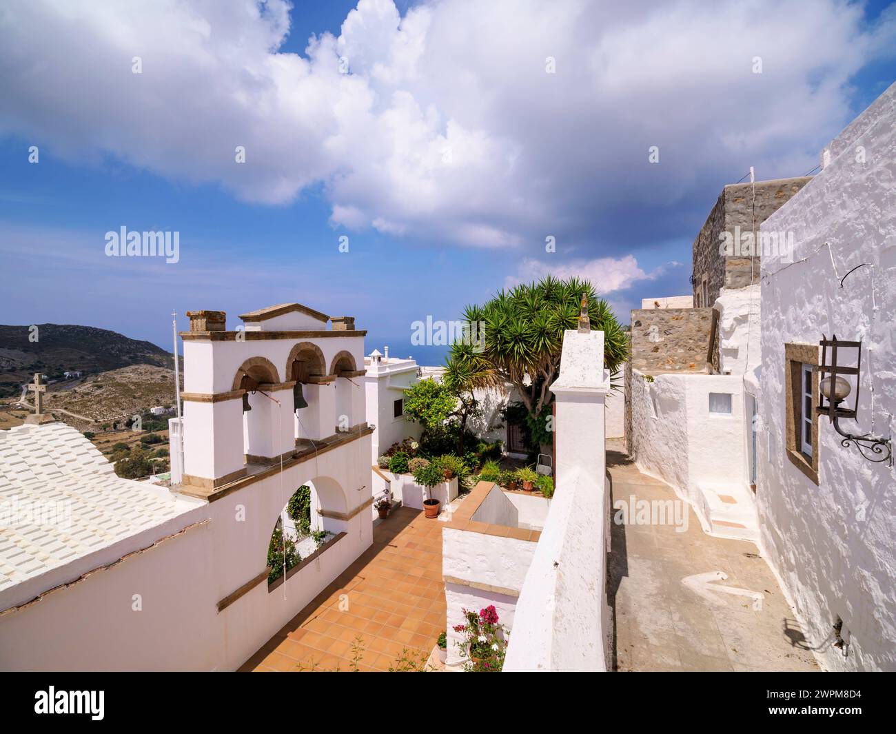 Church of Panagia i Diasozousa, Virgin Mary the Saviour, elevated view ...