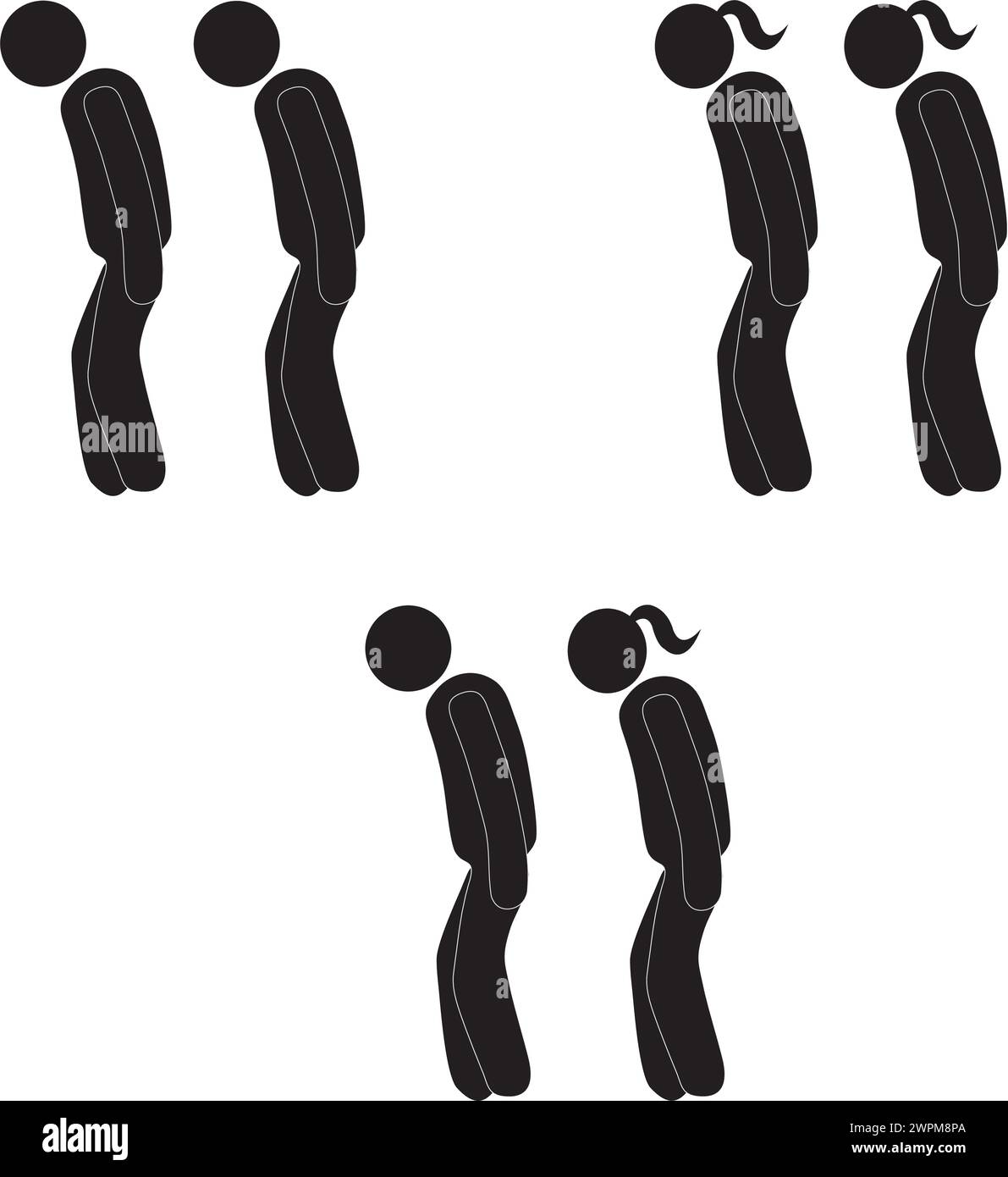 Pairs people Stock Vector Images - Alamy