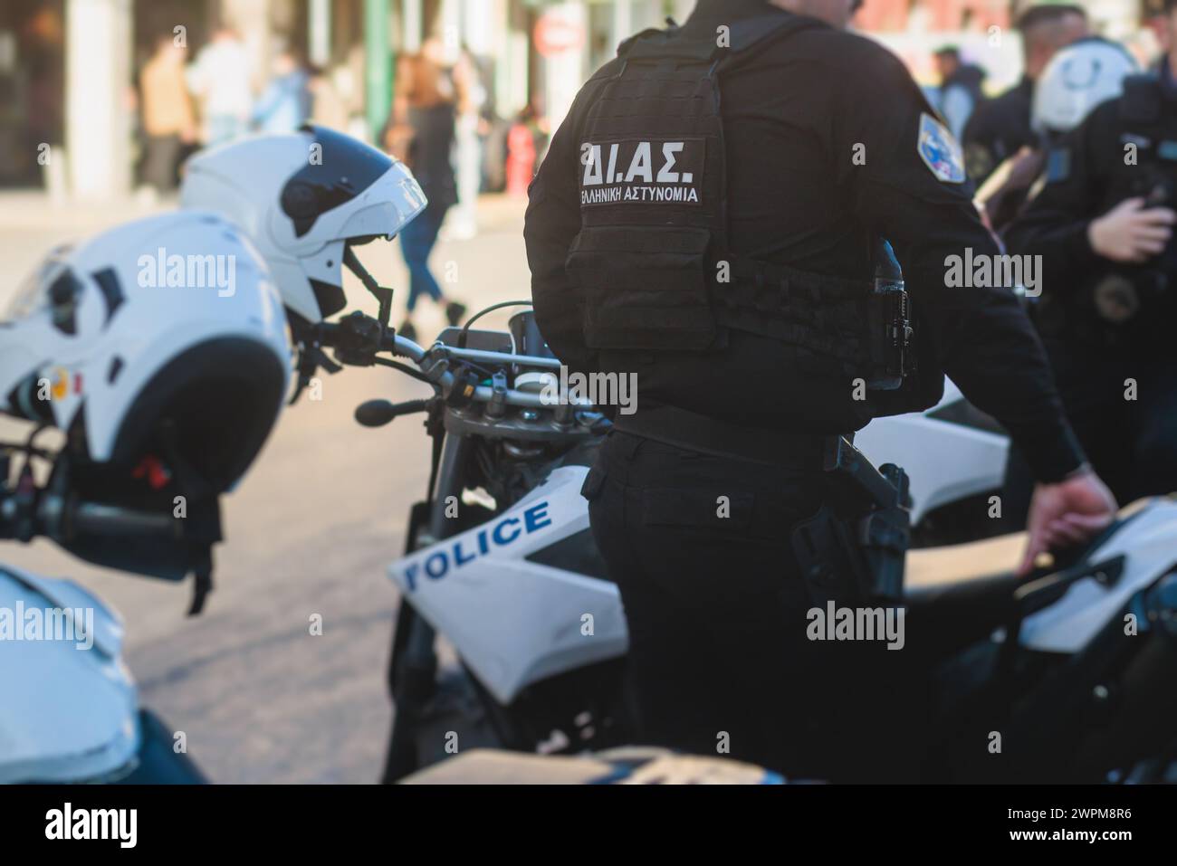 Corfu police hi-res stock photography and images - Alamy