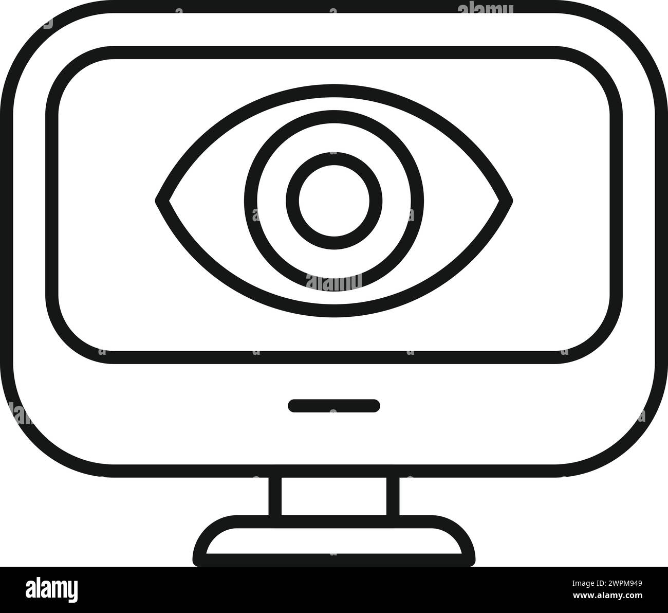 Overview monitor Black and White Stock Photos & Images - Alamy
