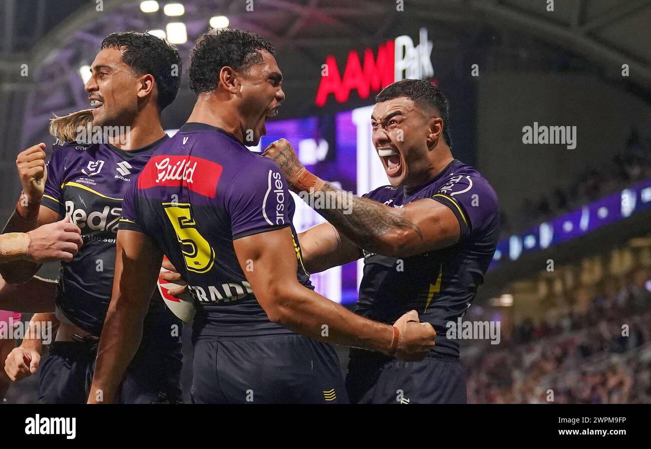 Melbourne, Australia. 08th Mar, 2024. Xavier Coates and Joe Chan ...