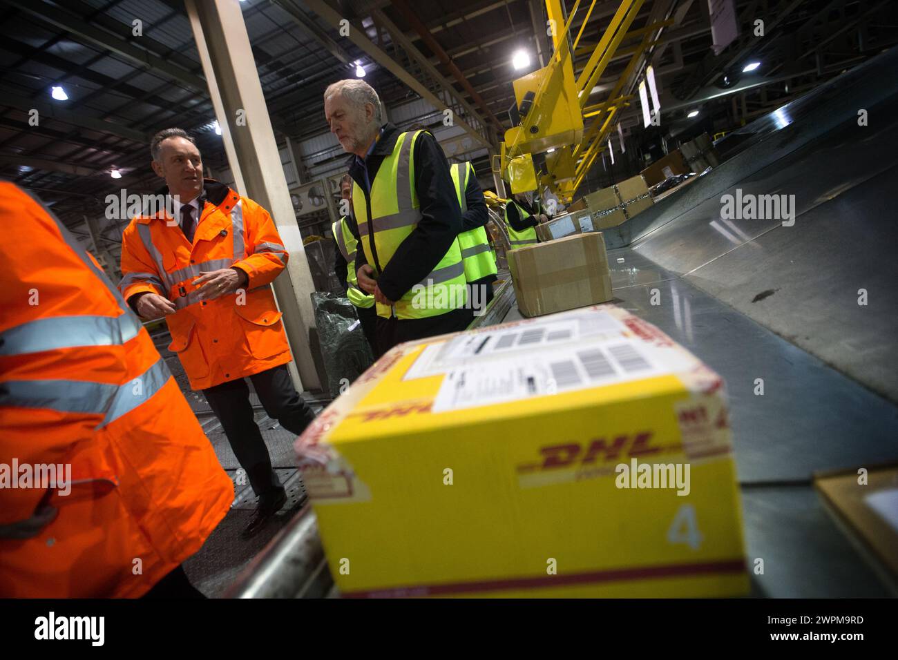 Dhl east midlands airport hi-res stock photography and images - Alamy