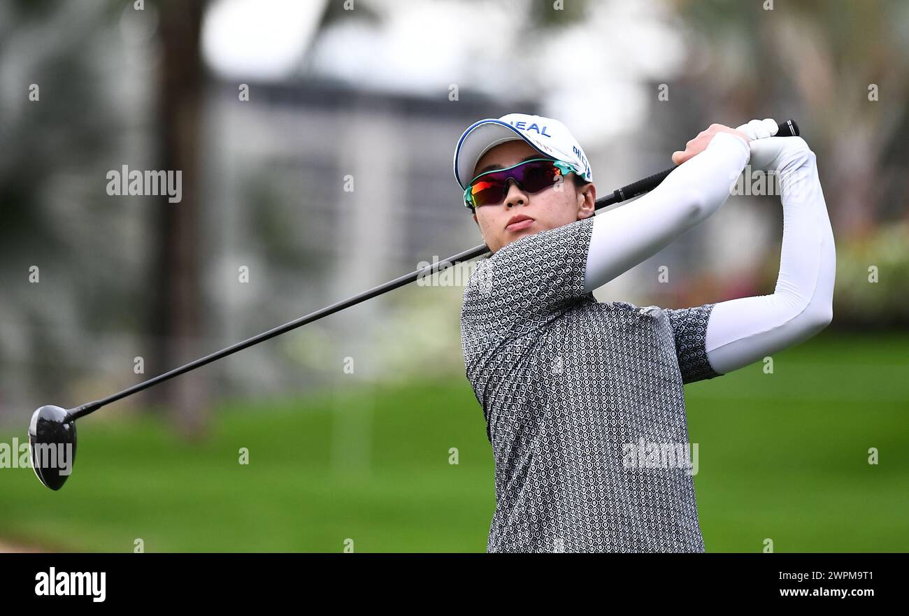 Lingshui, China's Hainan Province. 8th Mar, 2024. An Narin of South ...