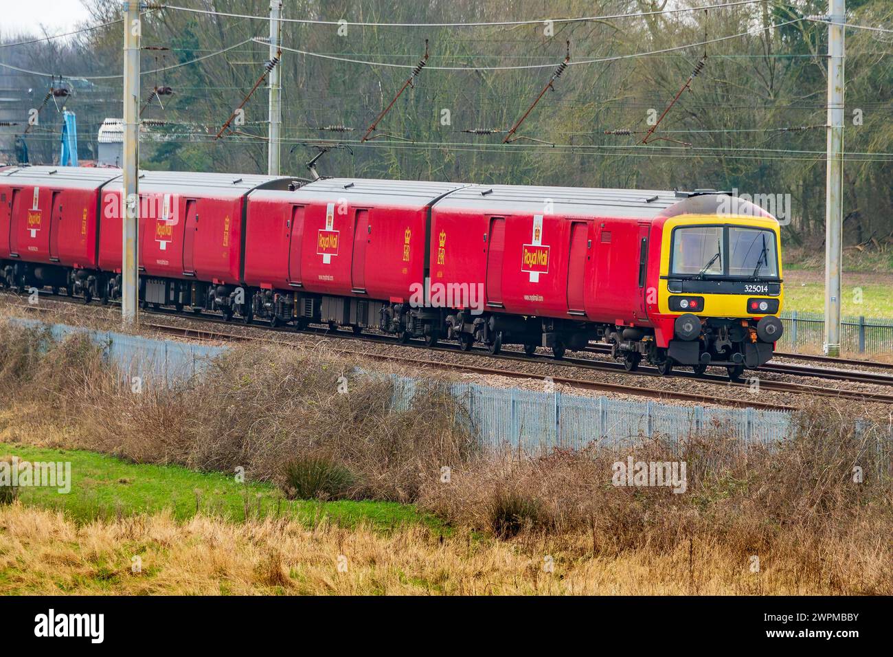 Post office train. Mobile sorting office Stock Photo - Alamy