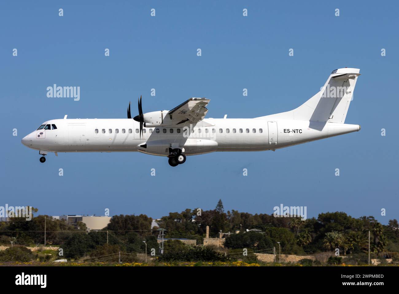 NyxAir ATR ATR-72-500 (ATR-72-212A) (REG: ES-NTC) on another cargo ...