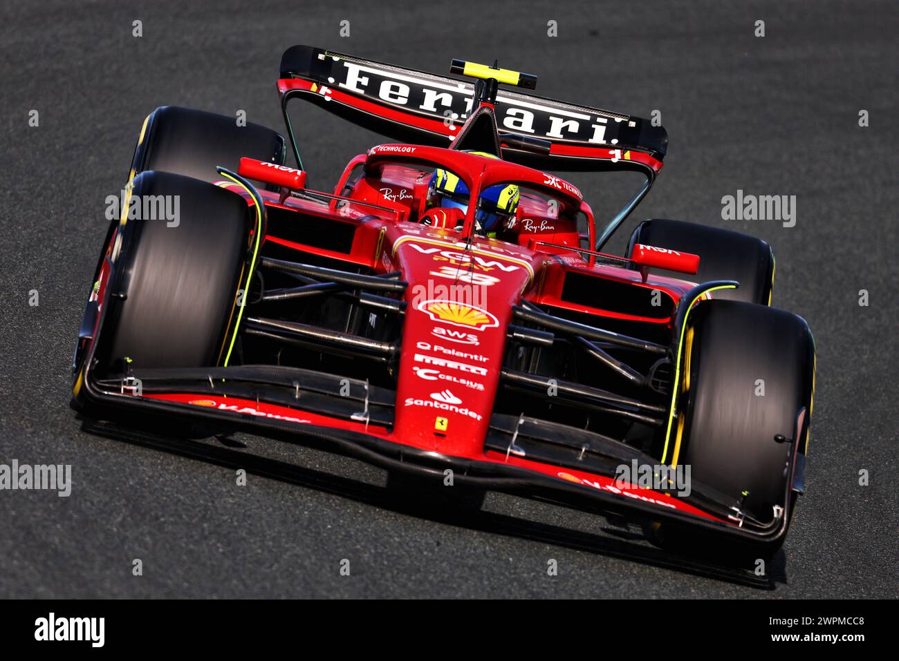 Jeddah, Saudi Arabia. 08th Mar, 2024. Oliver Bearman (GBR) Ferrari SF-24 Reserve Driver. Formula ...