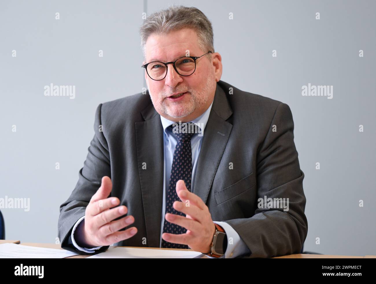 Stuttgart, Germany. 08th Mar, 2024. Ralf Kusterer, Chairman of the ...