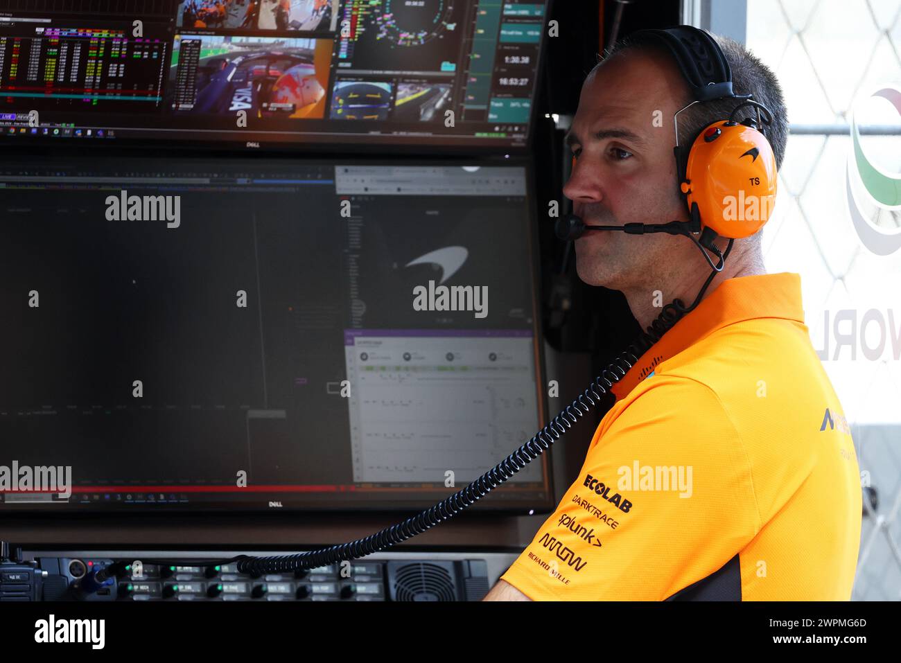 Jeddah, Saudi Arabia. 08th Mar, 2024. Tom Stallard (GBR) McLaren Race ...