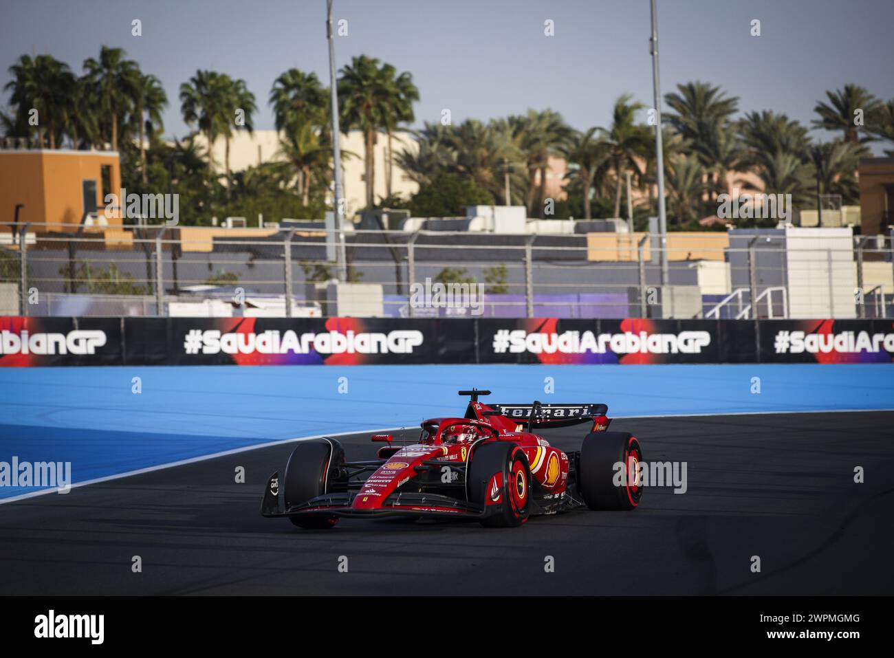 Jeddah, Saudi Arabia. 08th Mar, 2024. 16 LECLERC Charles (mco), Scuderia Ferrari SF-24, action ...