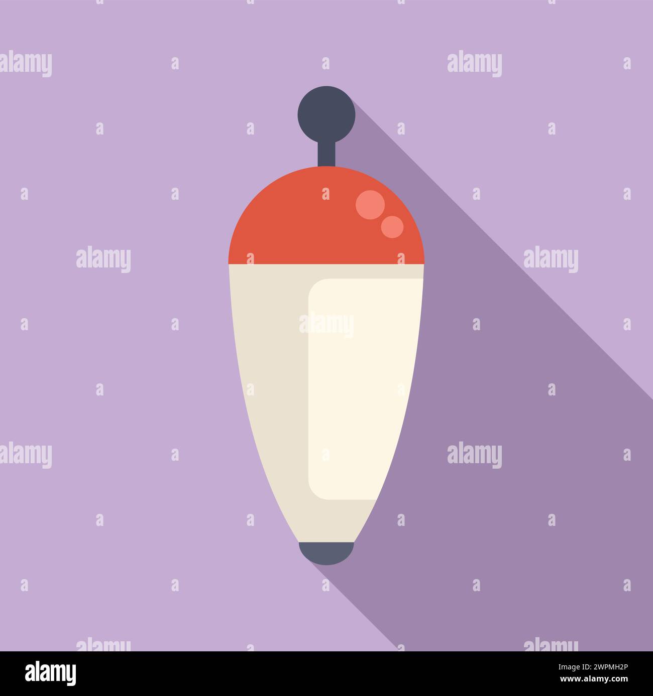 Ice fishing bobber icon flat vector. Season camping. Festival event ...