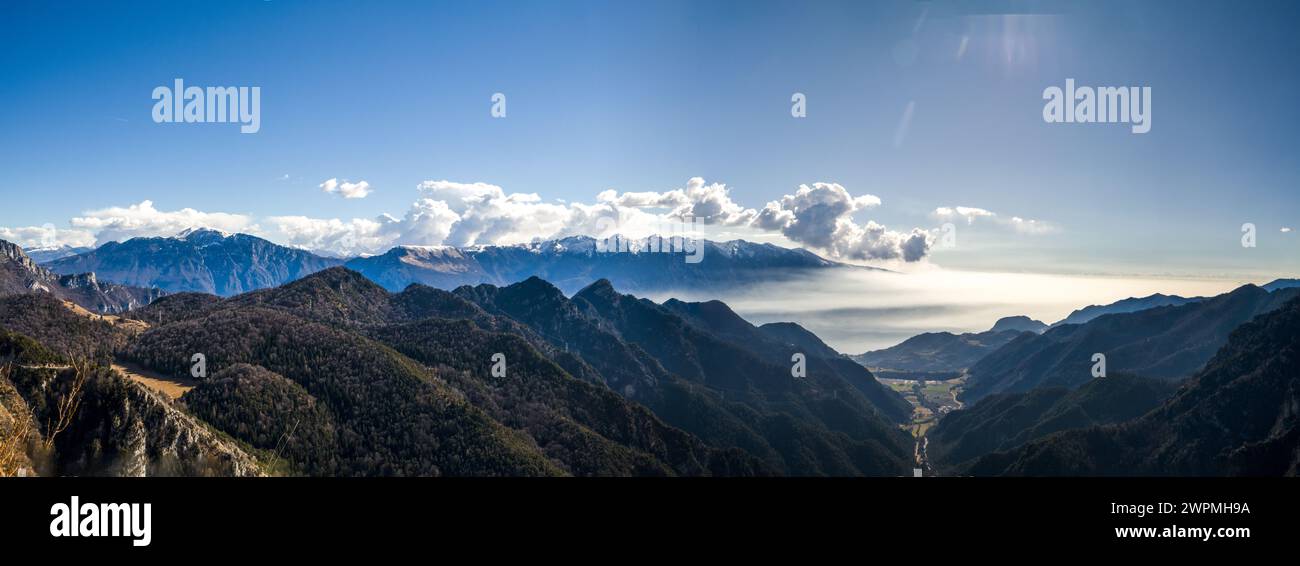 Monte baldo mountain range hi-res stock photography and images - Alamy