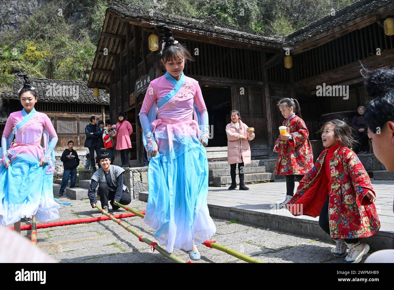 Beijing, China's Chongqing Municipality. 8th Mar, 2024. Visitors have ...