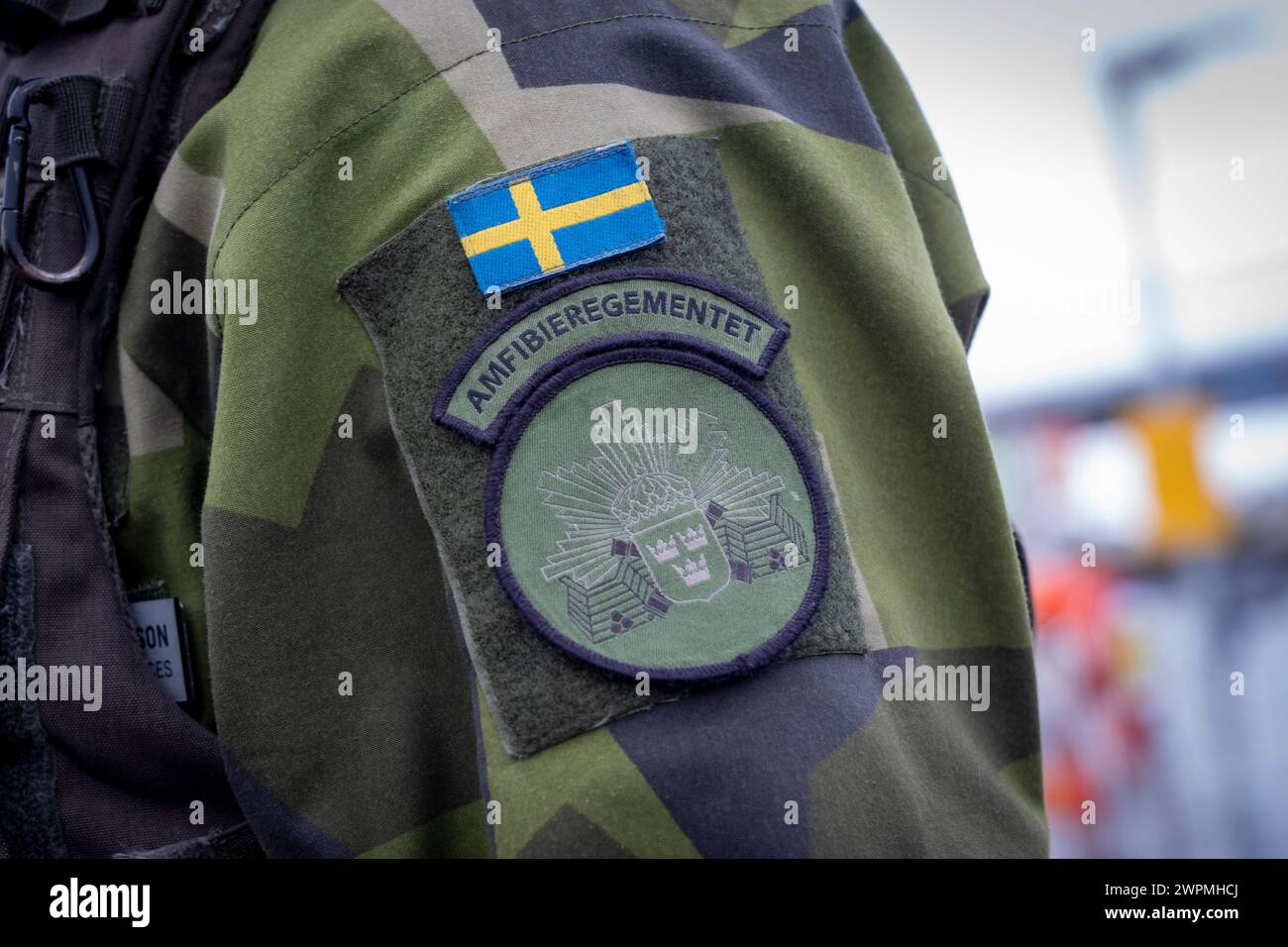 Alta 20240308.25 Swedish soldiers distributed on two CB90 combat boats ...