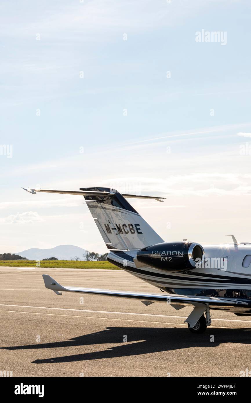 Cessna 525 Citation M2 at Biarritz Airport, France Stock Photo - Alamy