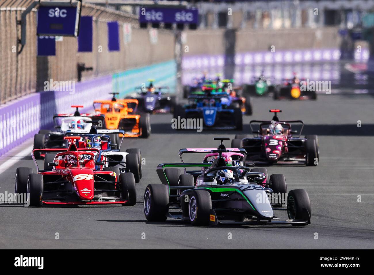 Jeddah, Arabie Saoudite. 08th Mar, 2024. 28 PIN Doriane (fra), Prema Racing supported by ...