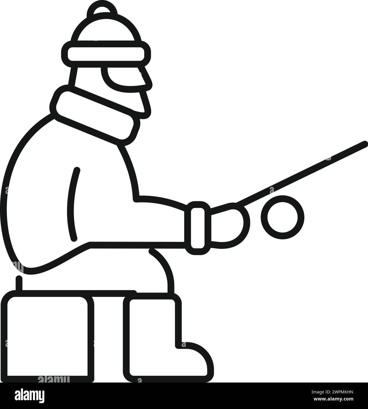 Young eskimo Stock Vector Images - Alamy