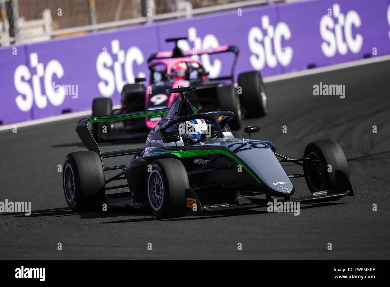 Jeddah, Arabie Saoudite. 08th Mar, 2024. 28 PIN Doriane (fra), Prema Racing supported by ...