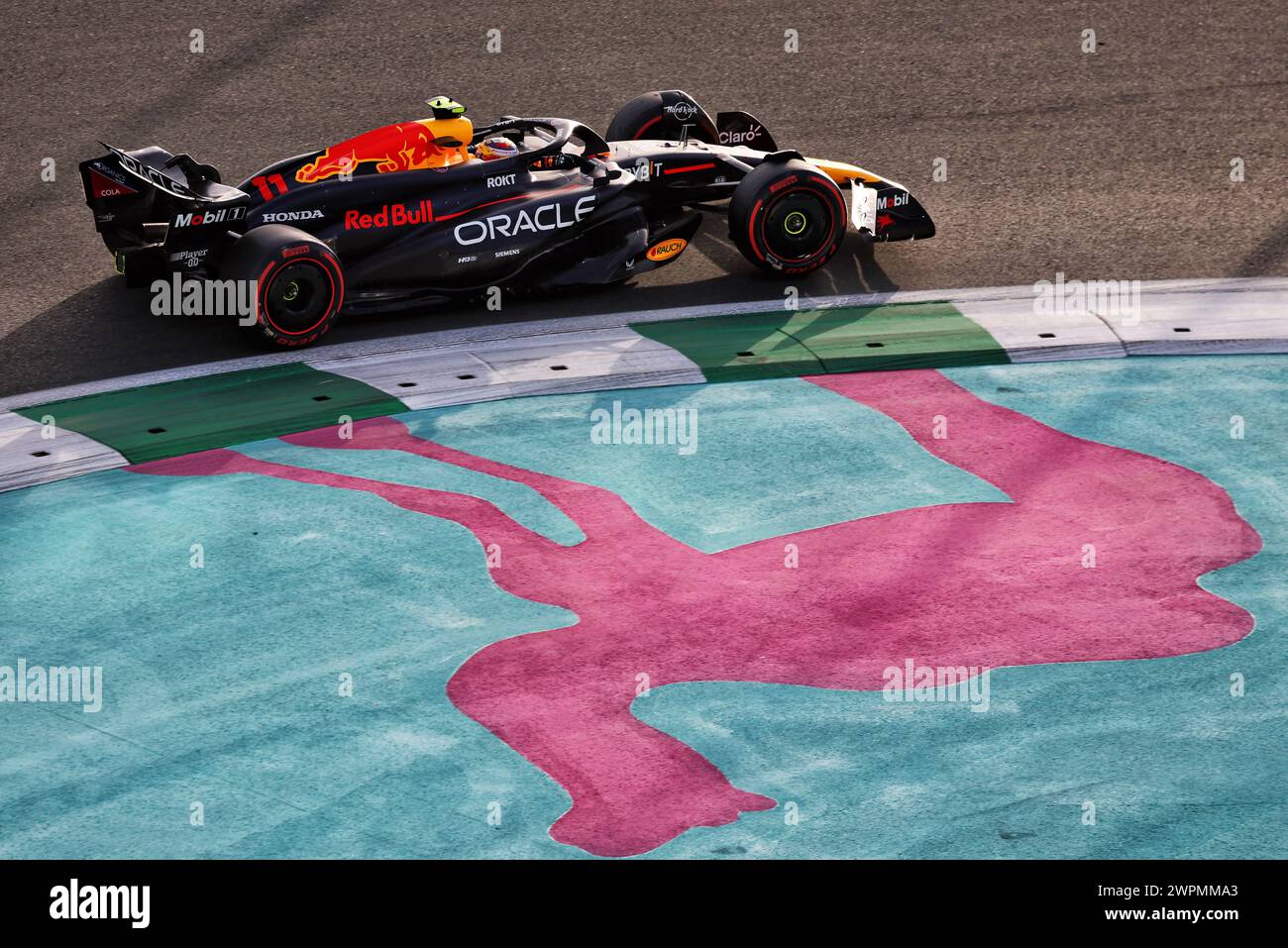 Jeddah, Saudi Arabia. 08th Mar, 2024. Sergio Perez (MEX) Red Bull ...