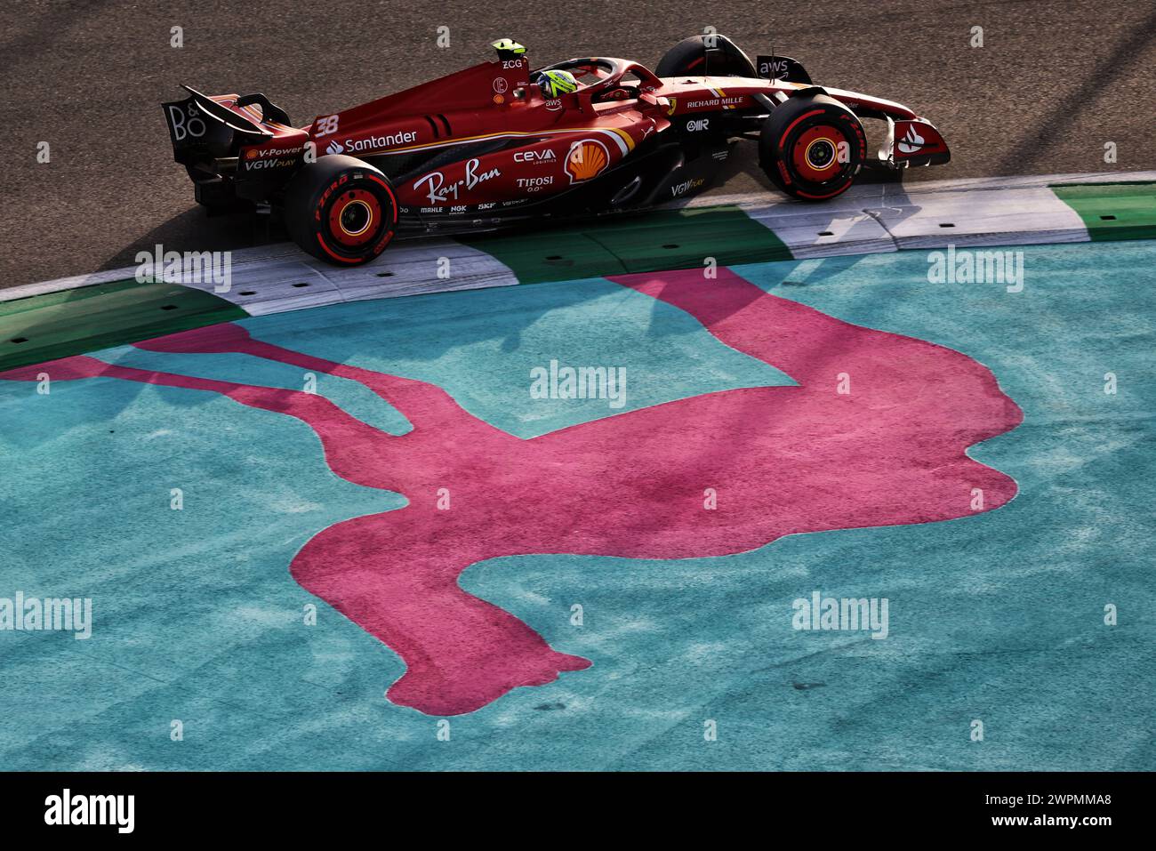 Jeddah, Saudi Arabia. 08th Mar, 2024. Oliver Bearman (GBR) Ferrari SF-24 Reserve Driver. Formula ...