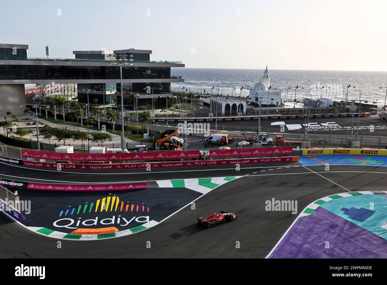 Jeddah, Saudi Arabia. 08th Mar, 2024. Oliver Bearman (GBR) Ferrari SF-24 Reserve Driver. Formula ...