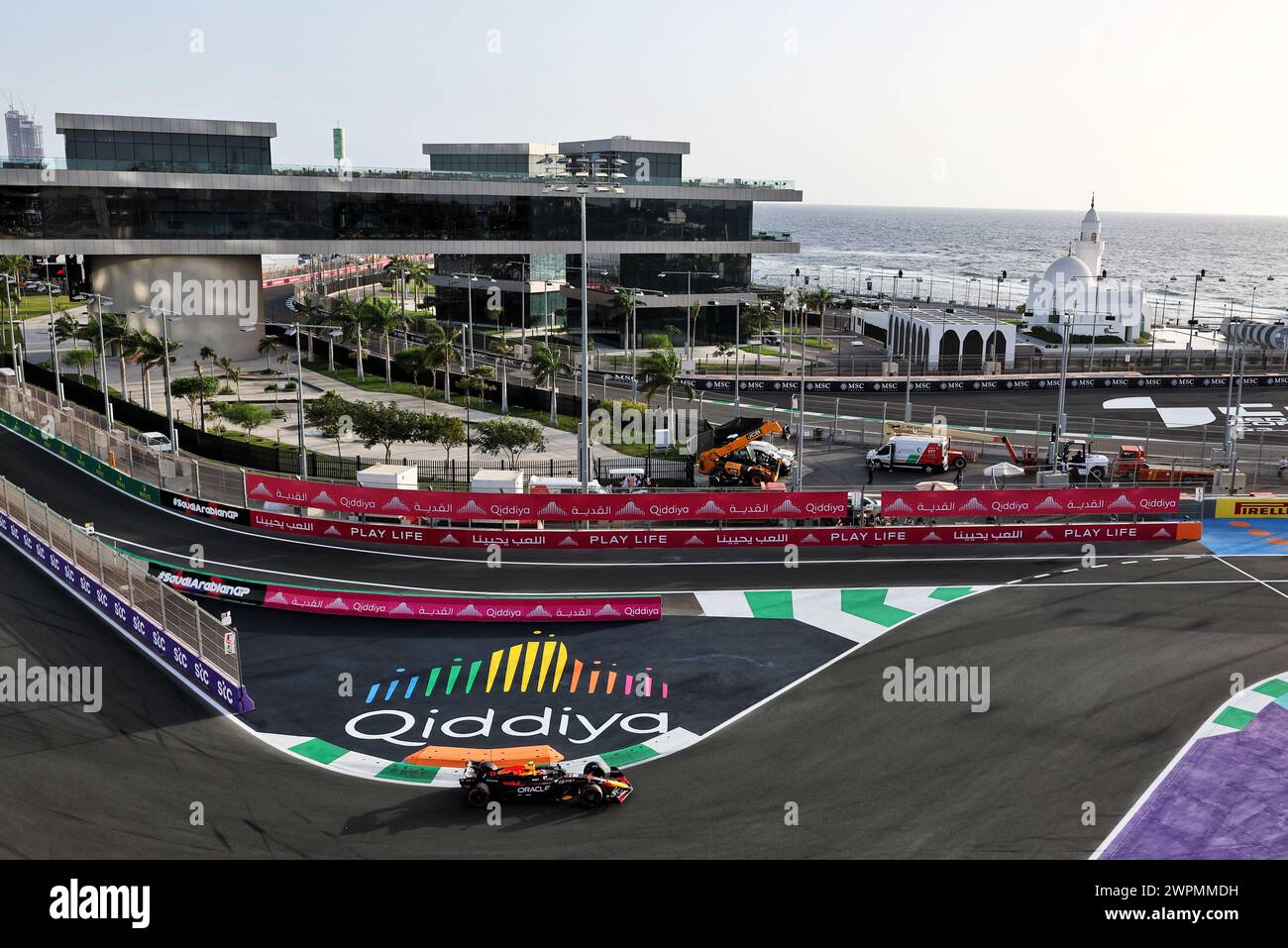 Jeddah, Saudi Arabia. 08th Mar, 2024. Sergio Perez (MEX) Red Bull ...