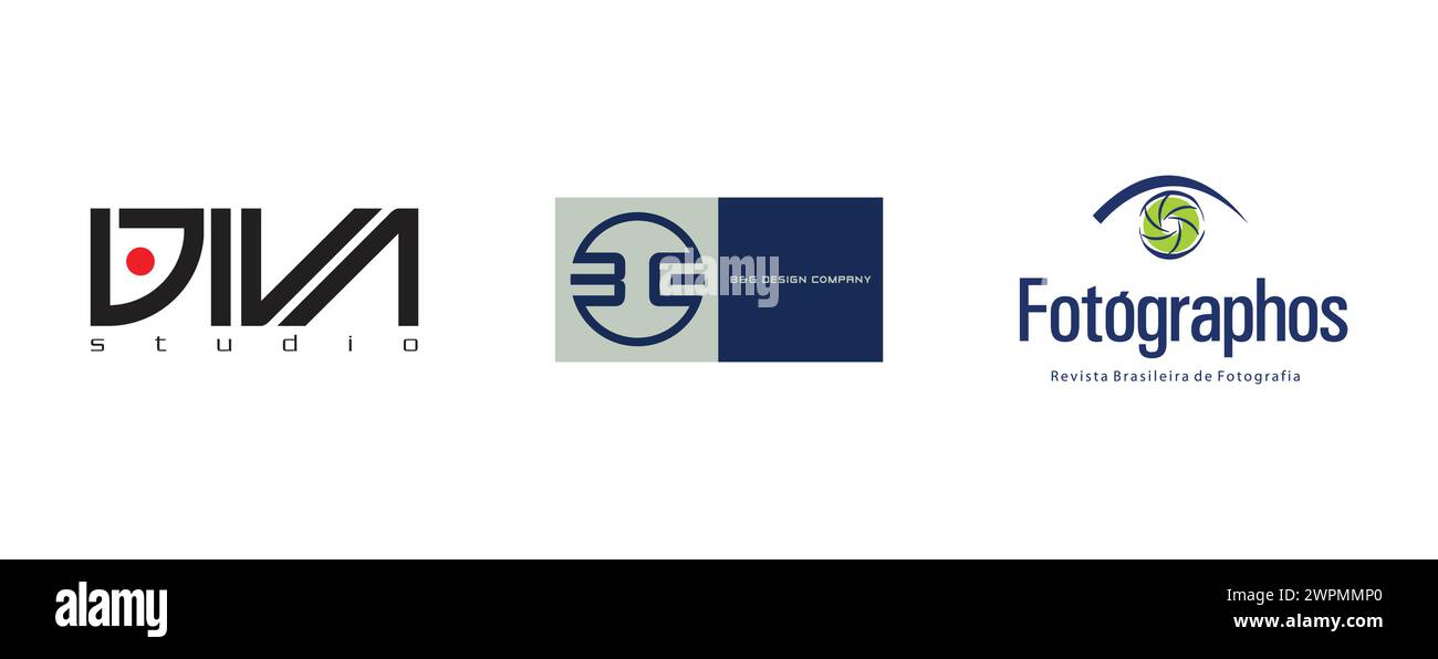 Bg modern logo Stock Vector Images - Alamy