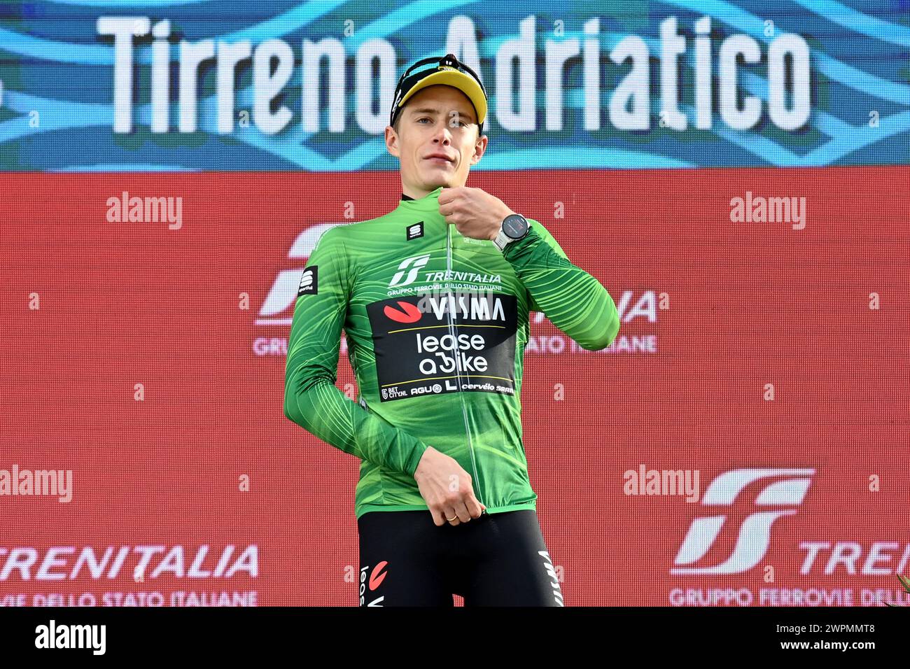 Valle Castellana, Italia. 08th Mar, 2024. VINGEGAARD HANSEN Jonas (TEAM ...